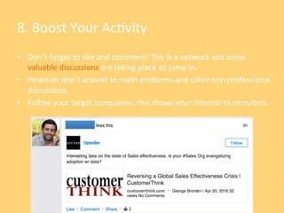 10 Ideas to Improve Your LinkedIn Profile | PPT