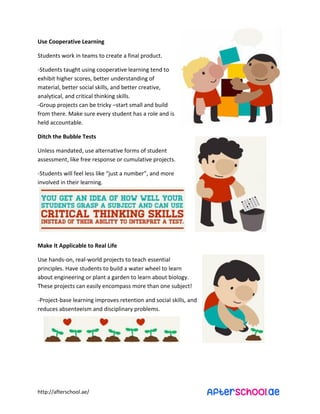 10 Ideas to Get Students Motivated | PDF