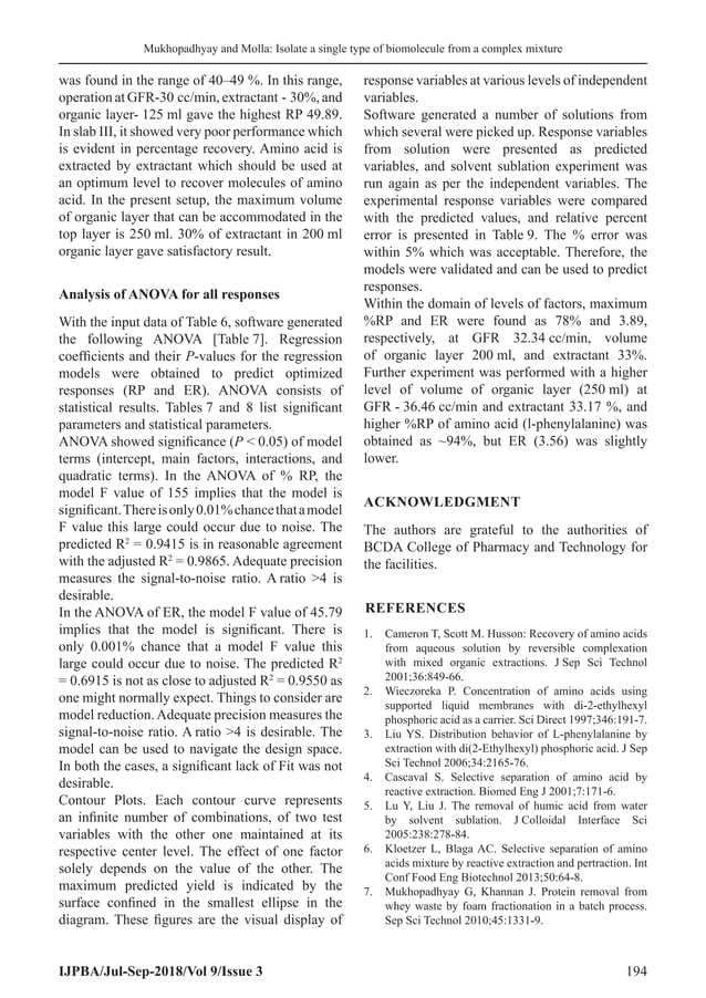 Separation of L-Phenylalanine by Solvent Sublation and Solvent ...