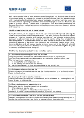 Learnovation 10 Imperatives For Change | PDF