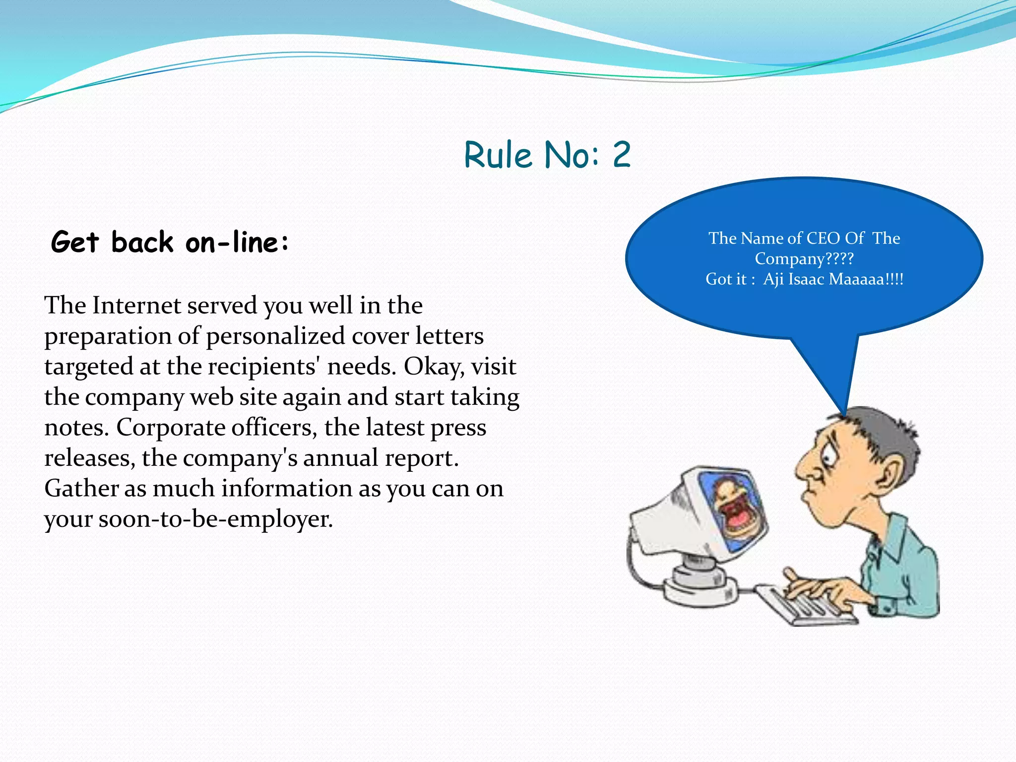 10 important rules of interview | PPTX