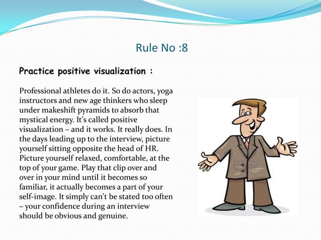 10 important rules of interview | PPTX