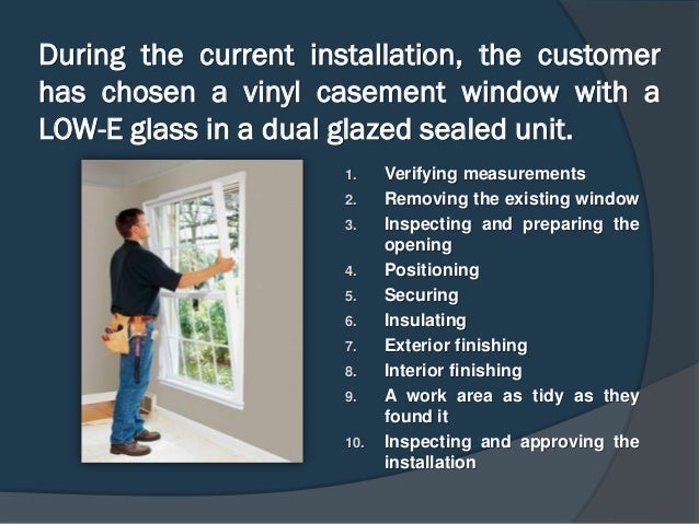 10 important steps for a proper window installation