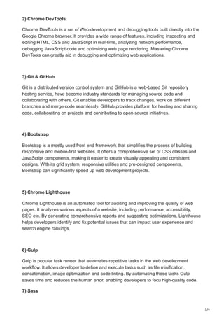 10 Important Web Development Tools Every Developer Should Know.pdf ...