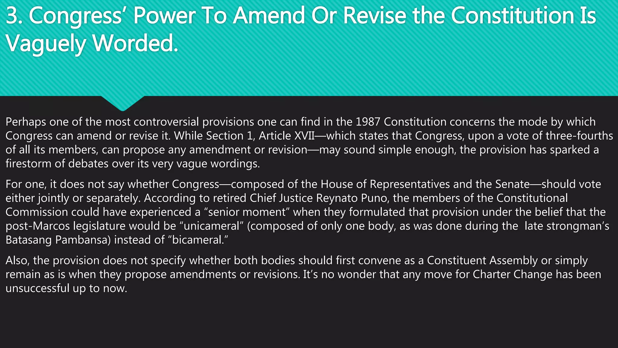 10 incredibly ironic flaws you can find in our constitution | PPTX