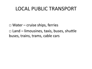 10 industry sector involved – transportation | PPTX