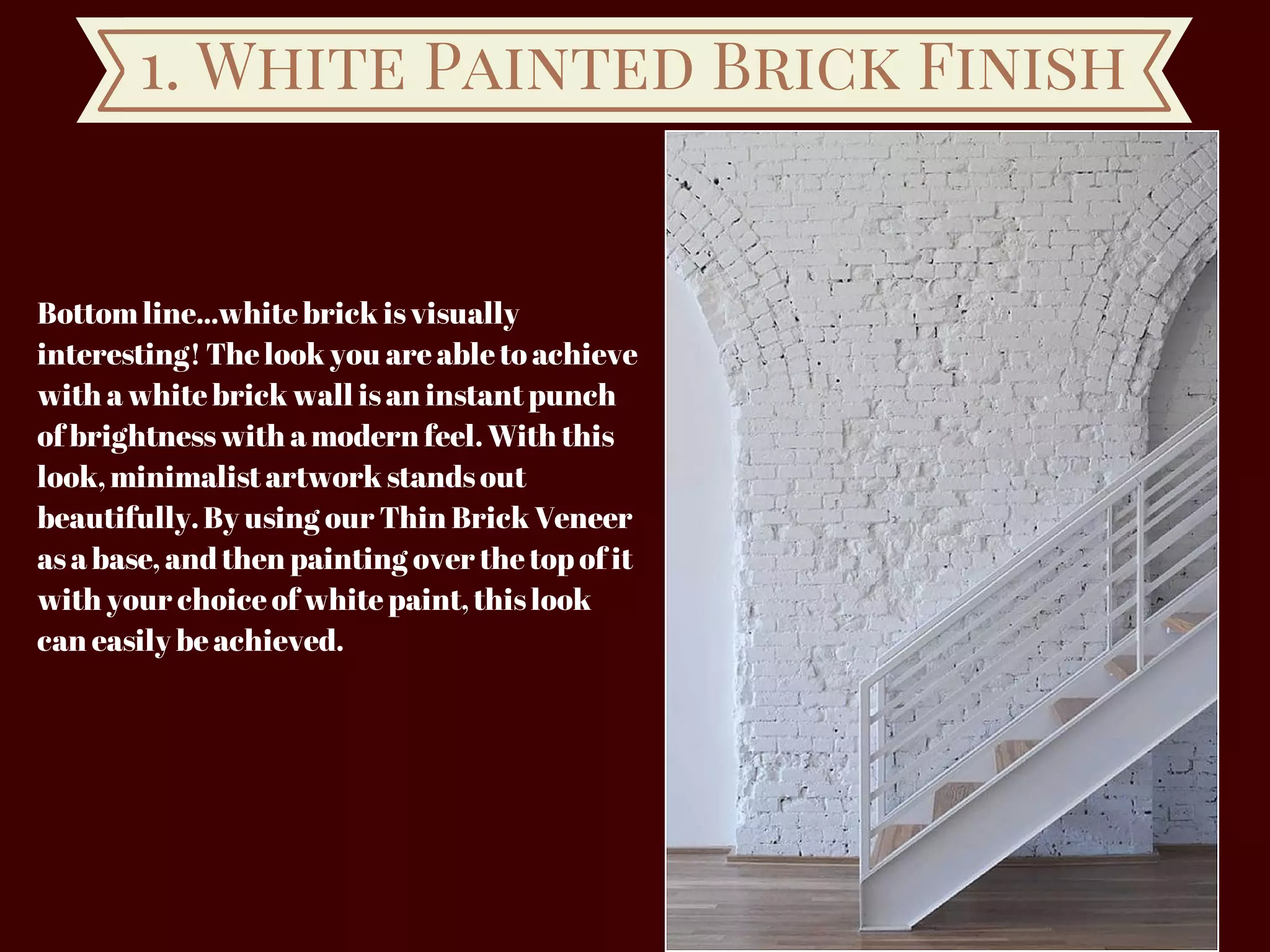 10 Inspirational Interior Brick Looks | PDF