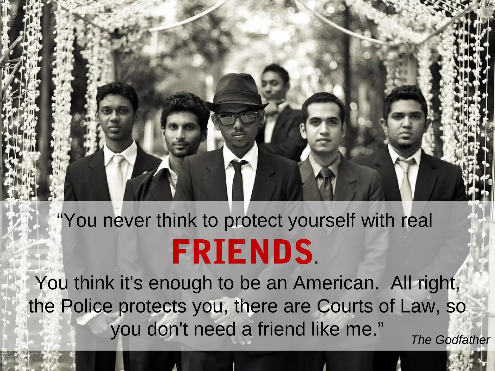 10 Inspirational Mafia Quotes - for Communicators | PPT