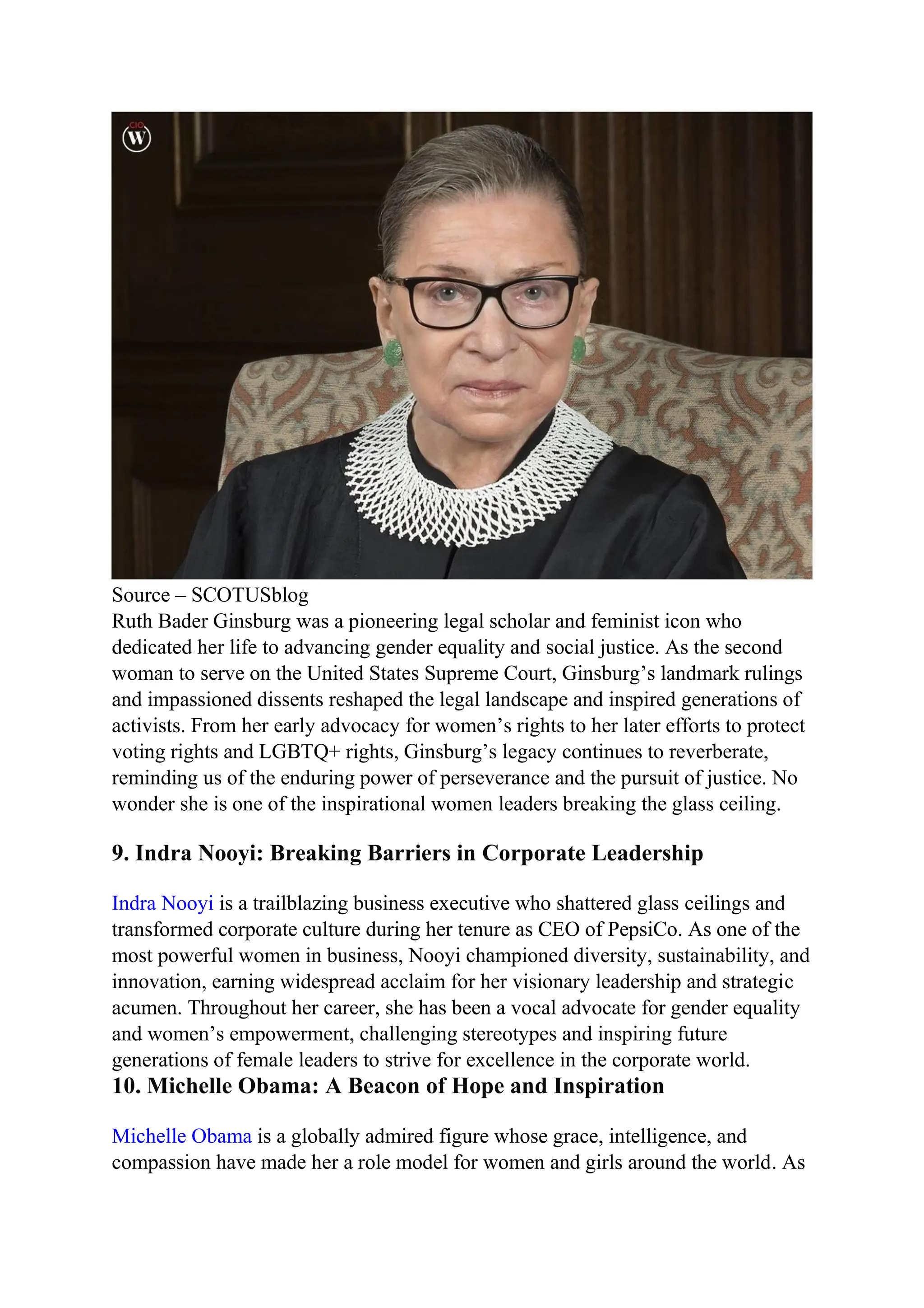 10 Inspirational Women Breaking the Glass Ceiling | CIO Women Magazine ...