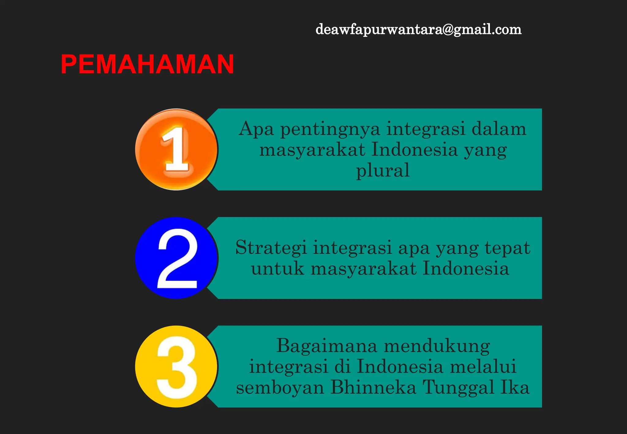 10 INTEGRASI NASIONAL yang ada di indonesia | PPTX