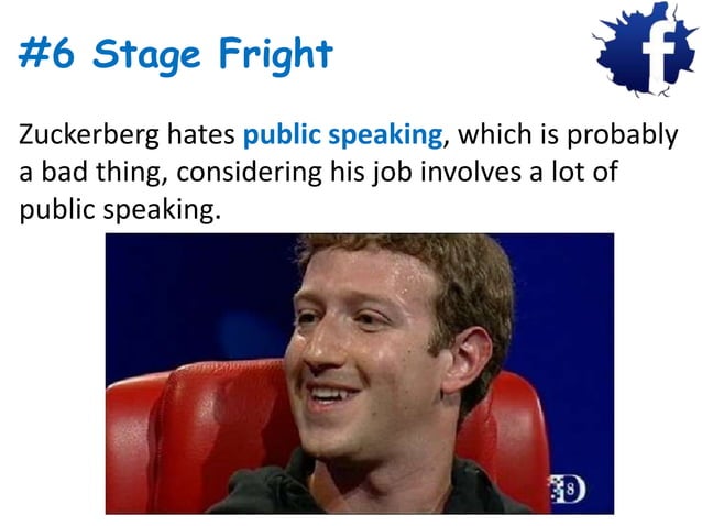 10 interesting facts about Mark Zuckerber | PPT