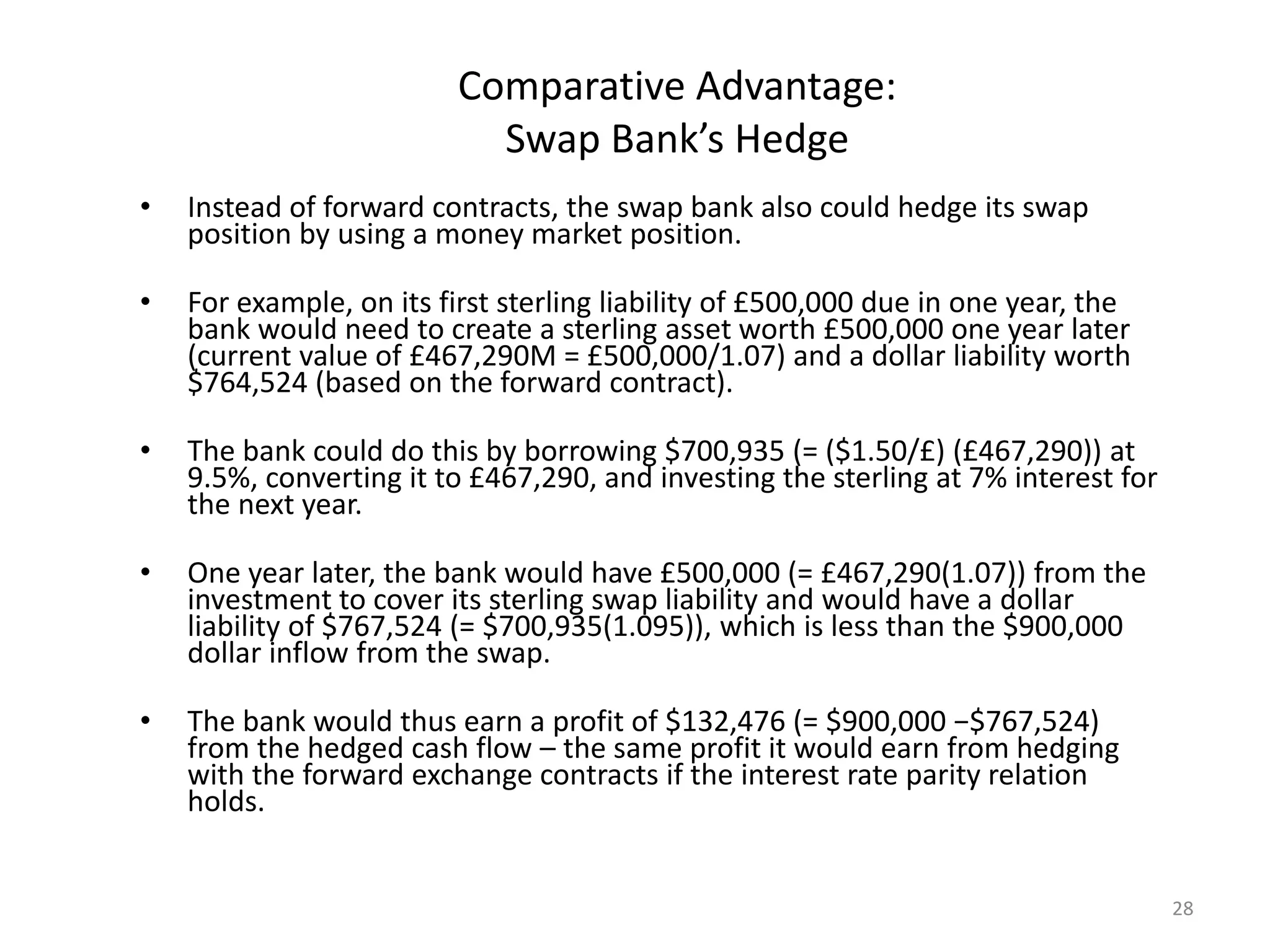 interest rate and currency swaps | PPTX