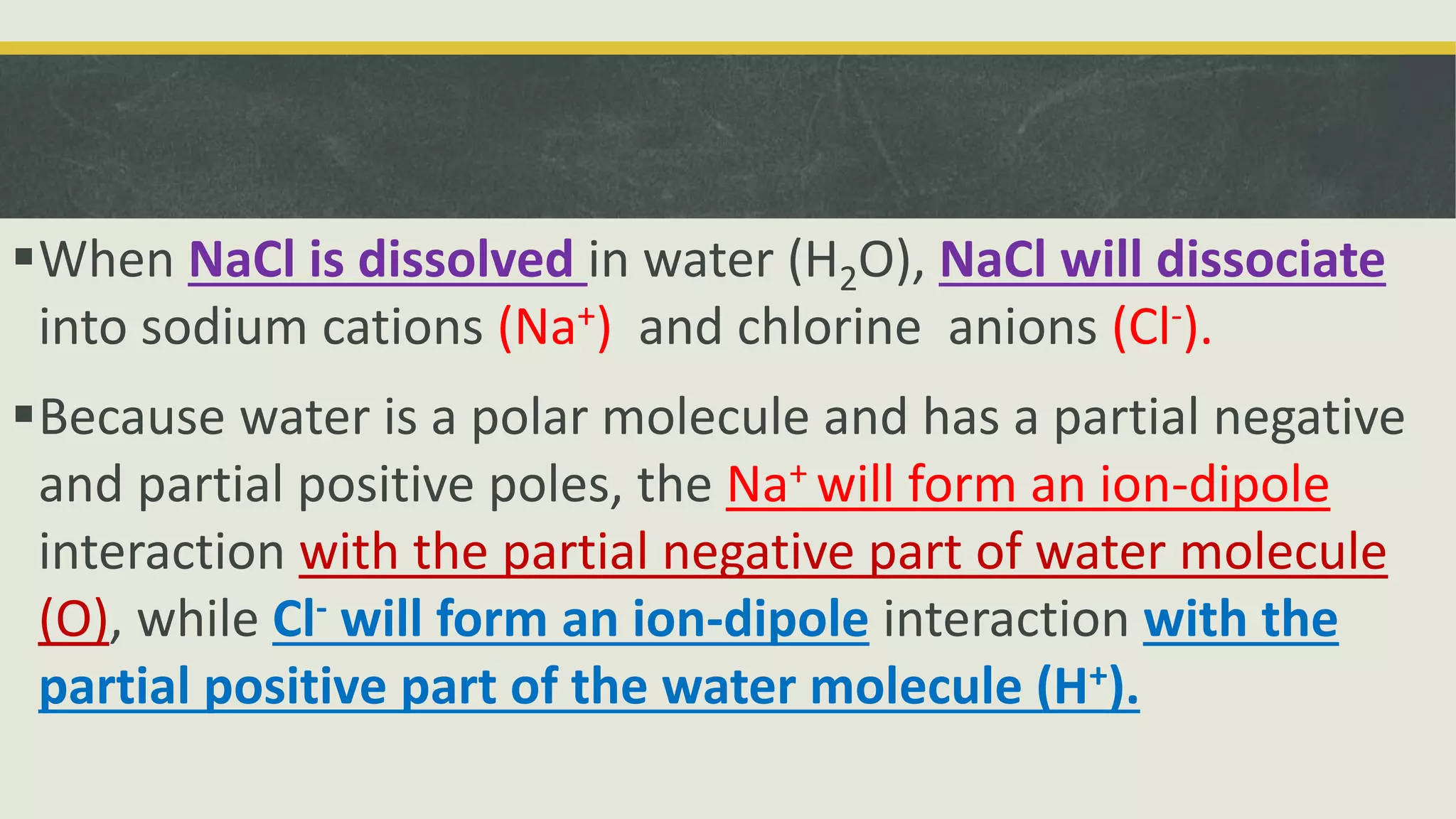 Intermolecular Forces of attraction | PPTX