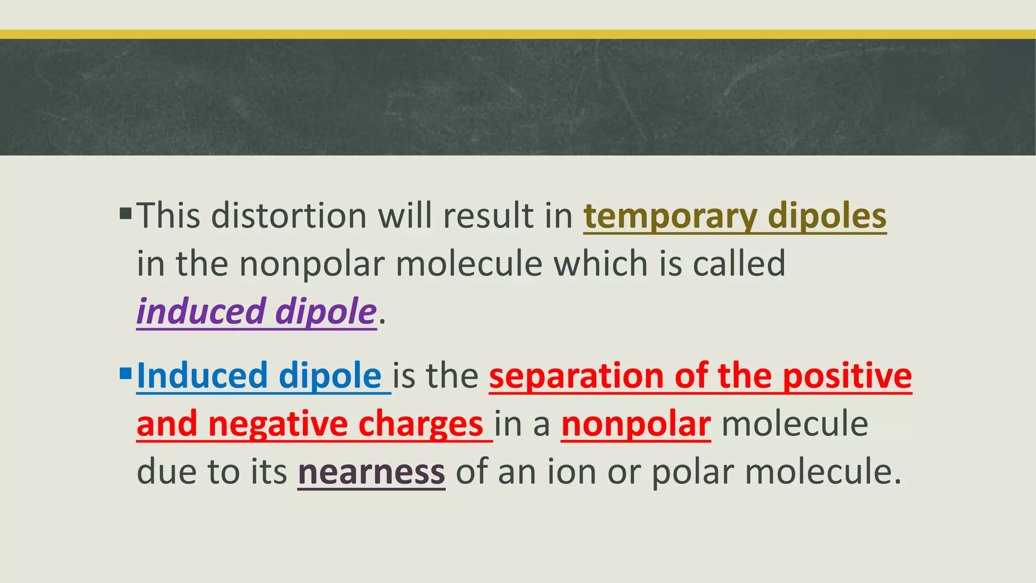 Intermolecular Forces of attraction | PPTX