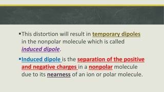 Intermolecular Forces of attraction | PPTX