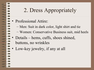 10 Interview Tips For The High School Student | PPT