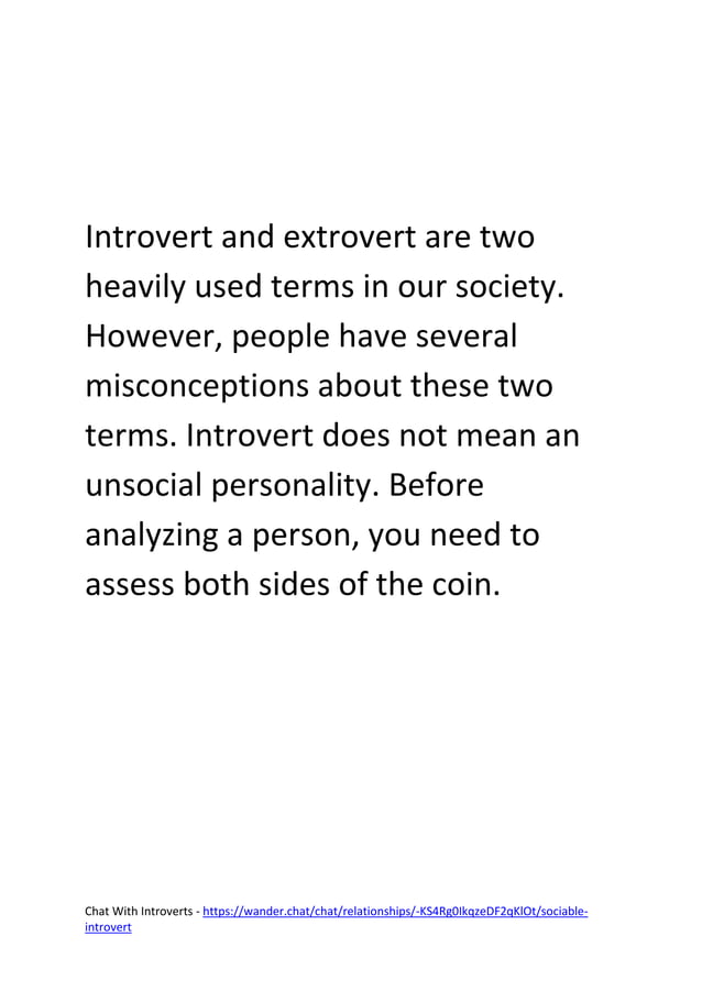 10 introvert personality traits that will make you feel better | PDF ...