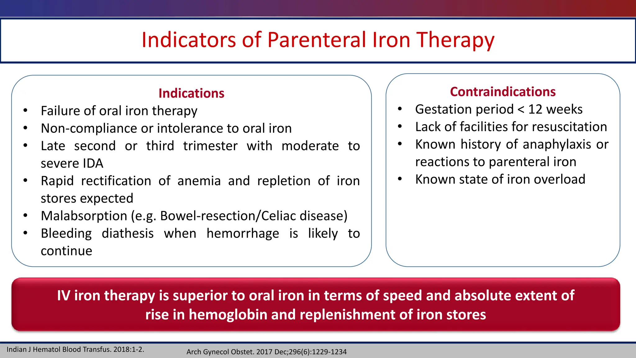 Iron Deficiency Anemia in Pregnancy Role of IV Ferric Carboxymaltose ...