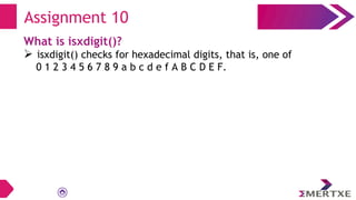 10_isxdigit.pdf | Technology & Computing