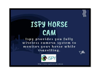 Wireless Horse Trailer Camera | PPTX