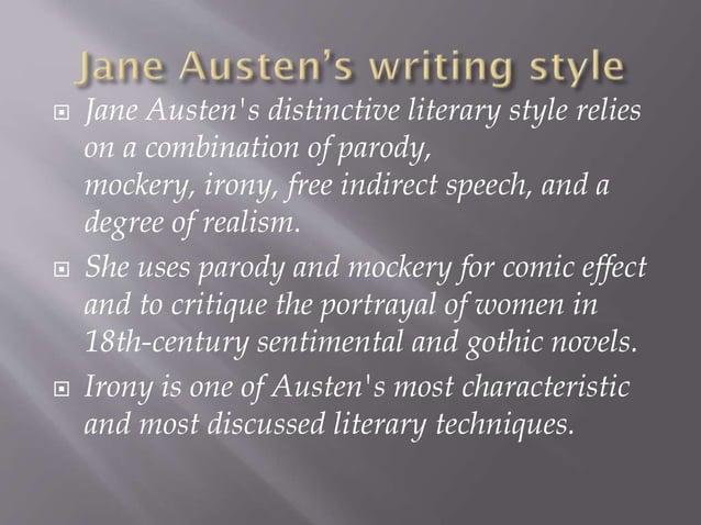 Jane Austen | PPT