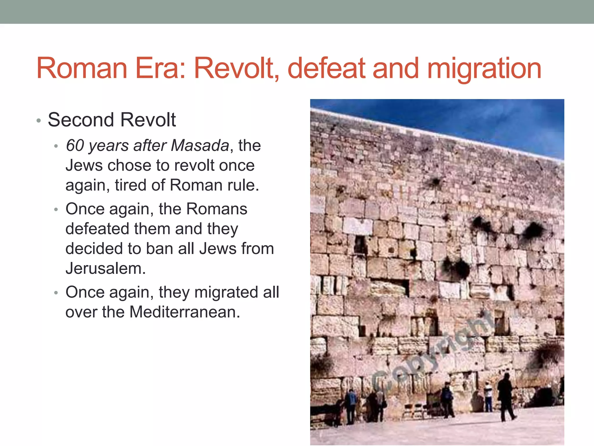 Judaism Over the Centuries | PPT