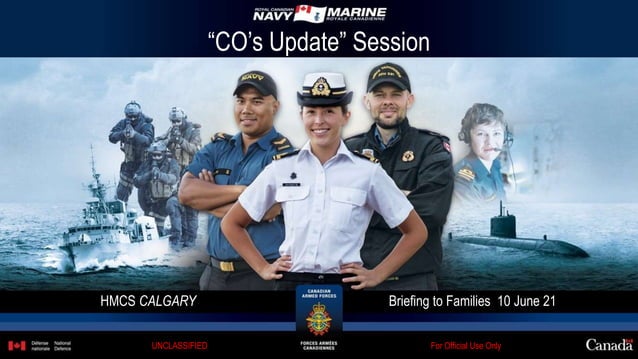 Monthly Information Session for HMCS Calgary | PPT
