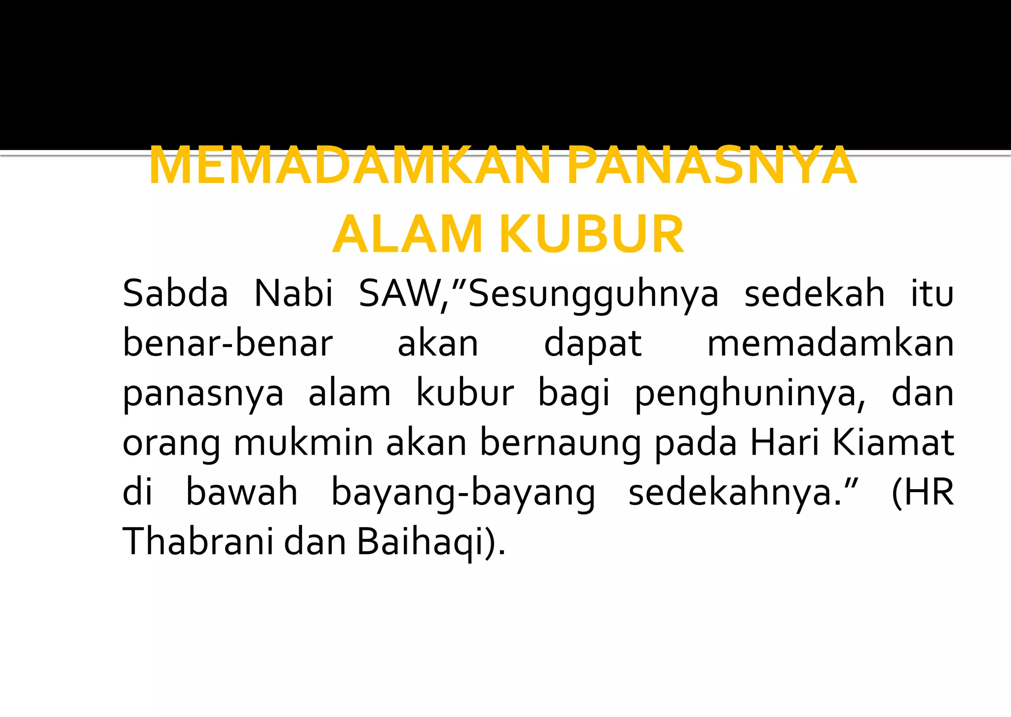 10 keutamaan shodaqah | PPT