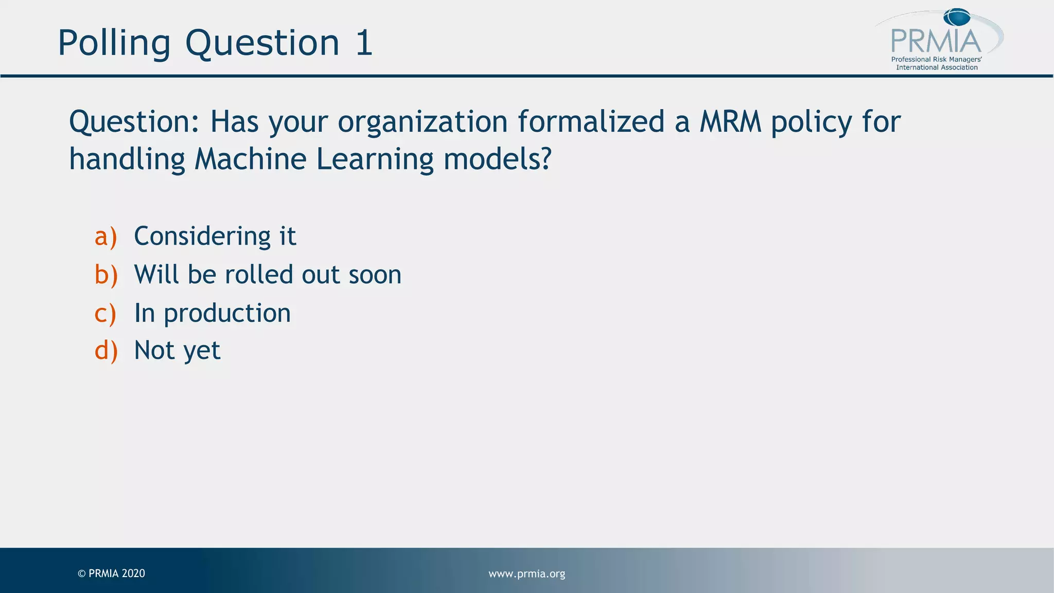 10 Key Considerations for AI/ML Model Governance | PDF
