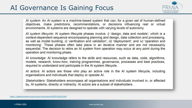 10 Key Considerations for AI/ML Model Governance | PDF