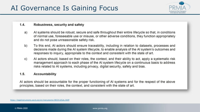 10 Key Considerations for AI/ML Model Governance | PDF