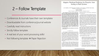 10 key elements of a research paper - A writers perspective | PPTX