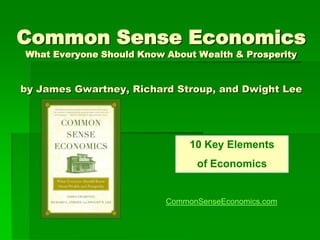 10 key elements_of_economics | PPTX