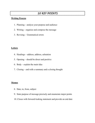 10 key points | PDF