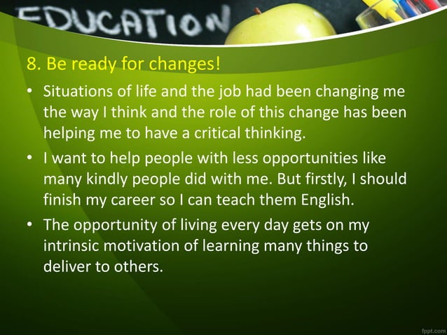 10 key points for professional development | PPT