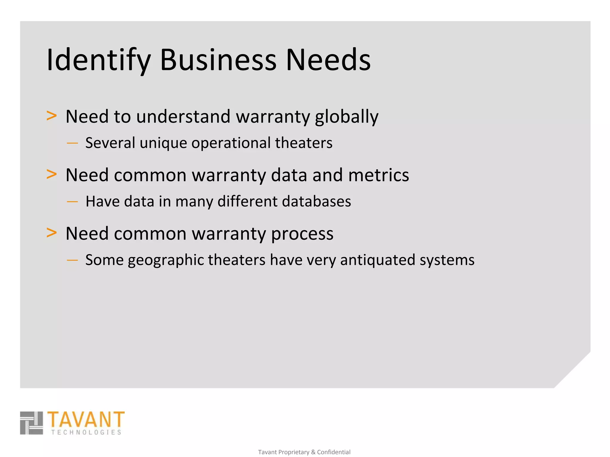 10 Key Points of a Value Driven Solution by Tavant Technologies | POTX