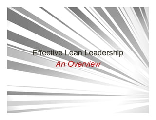 10 Keys to Lean Daily Management | PDF