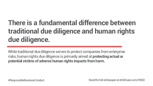 10 Key Things You Should Know About Human Rights Due Diligence