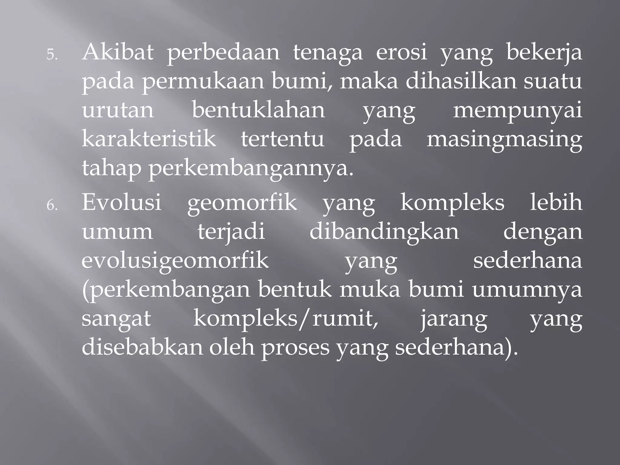 10 konsep dasar_geomorfologi | PDF