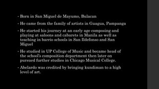 10 Kundiman and Traditional Filipino Composers.pptx | World ...