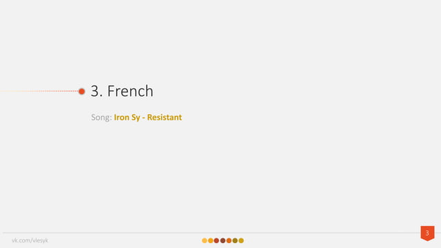 My 10 favorite languages | PPTX