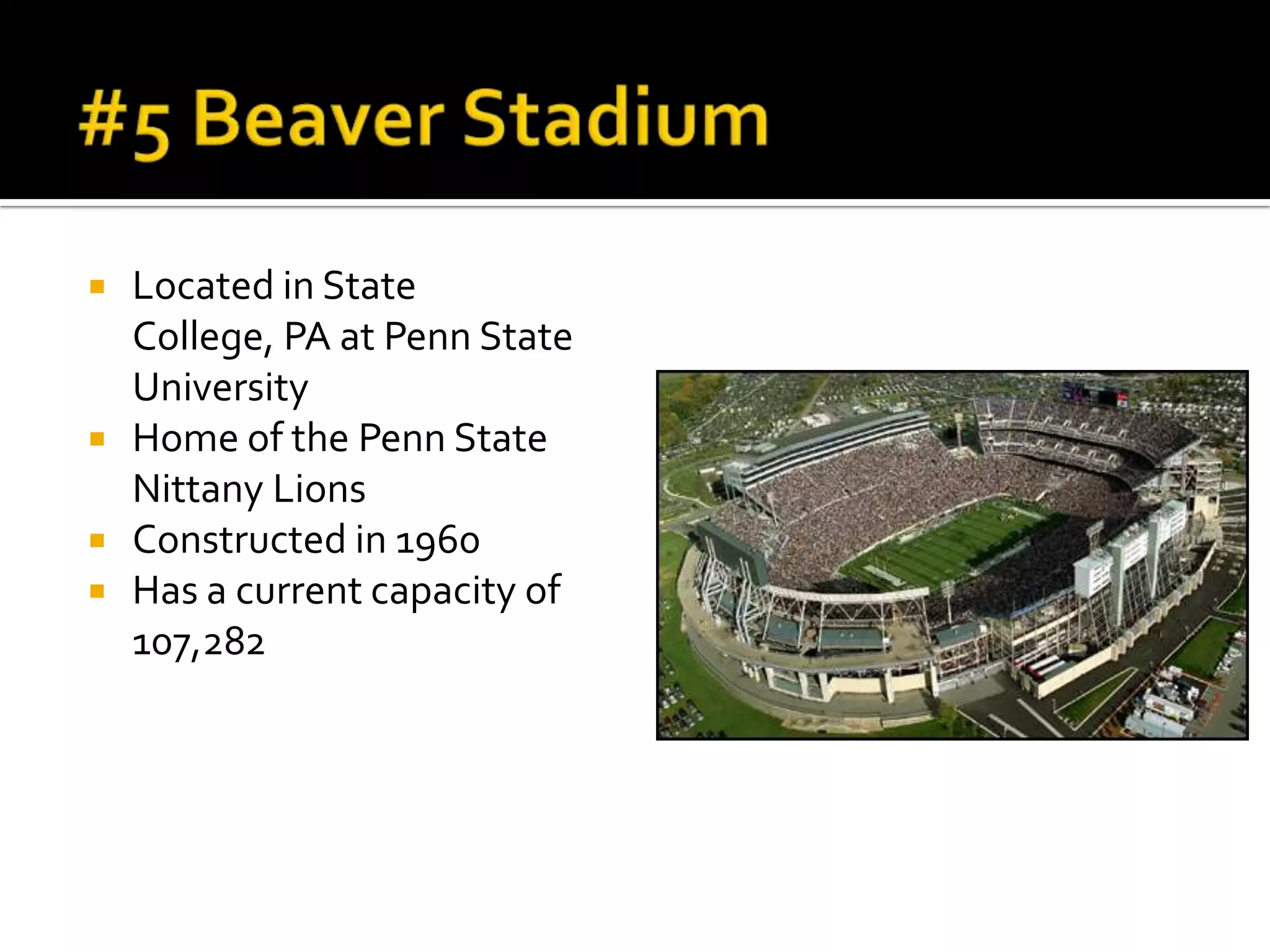 10 Largest Stadiums In The World PPT 10-largest-stadiums-in-the-world-ppt