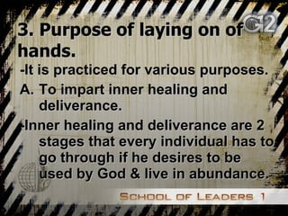 10 laying on of hands | PPT