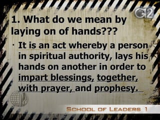 10 laying on of hands | PPT