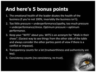 10 leadership takeaways | PPT