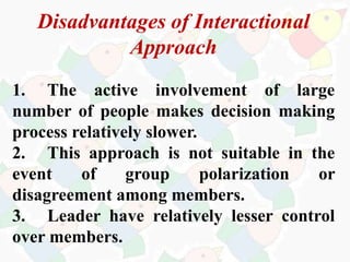 10 leadership theories interactional approach | PPTX