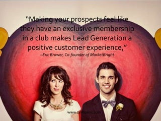 Inspiring Lead Generation Quotes | PPTX
