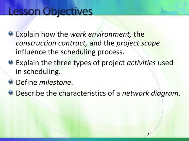 10 lecture project scheduling 2 | PPT