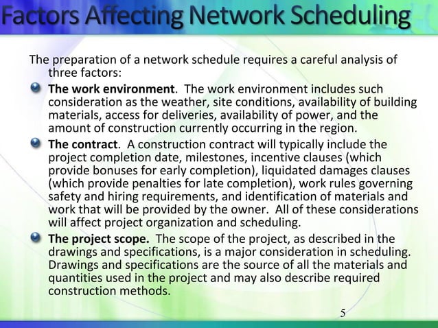 10 lecture project scheduling 2 | PPT