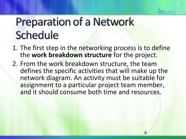 10 lecture project scheduling 2 | PPT